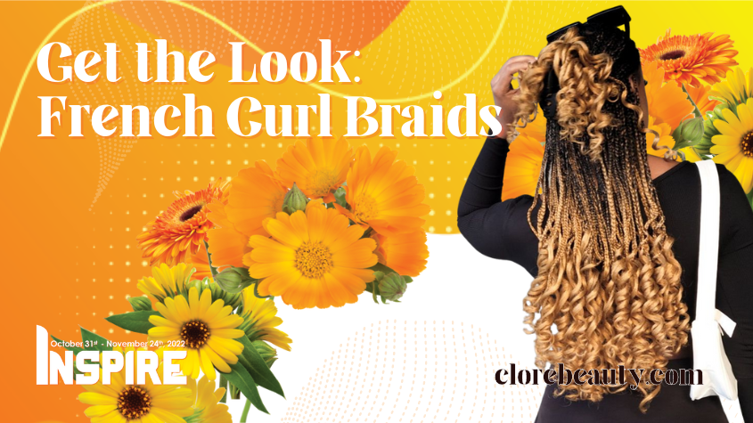 Get the Look: French Curl Braids – Cloré Beauty