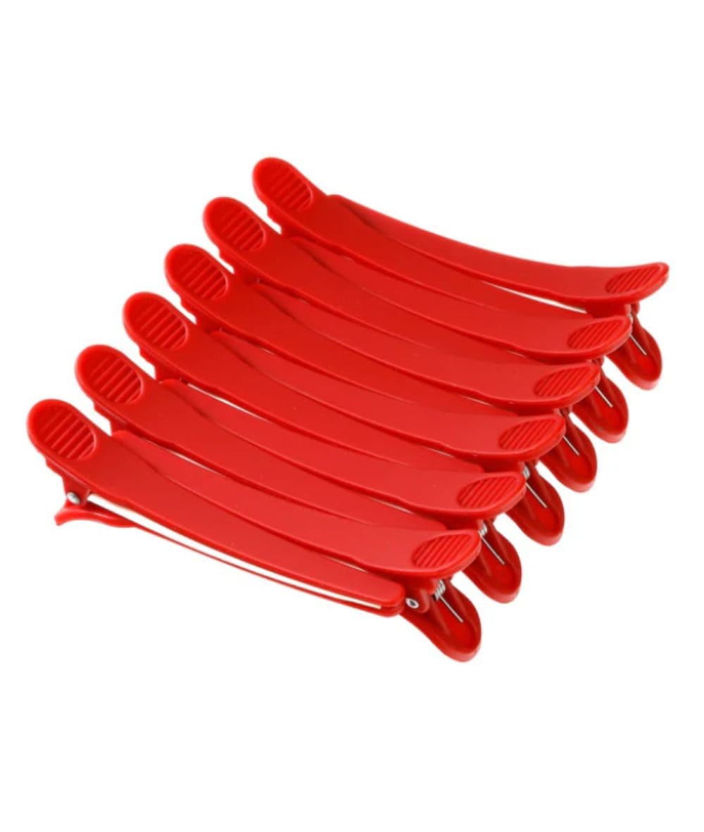 Kim&C 12Pcs All Purpose Sectioning Clip [Red] - Hair Care - Hair Tools ...