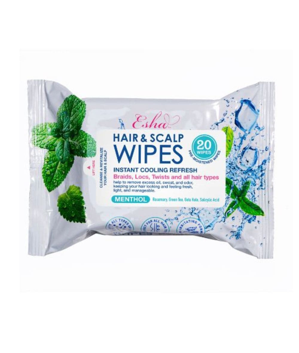 Esha Hair & Scalp Wipes 20Pcs – Cloré Beauty