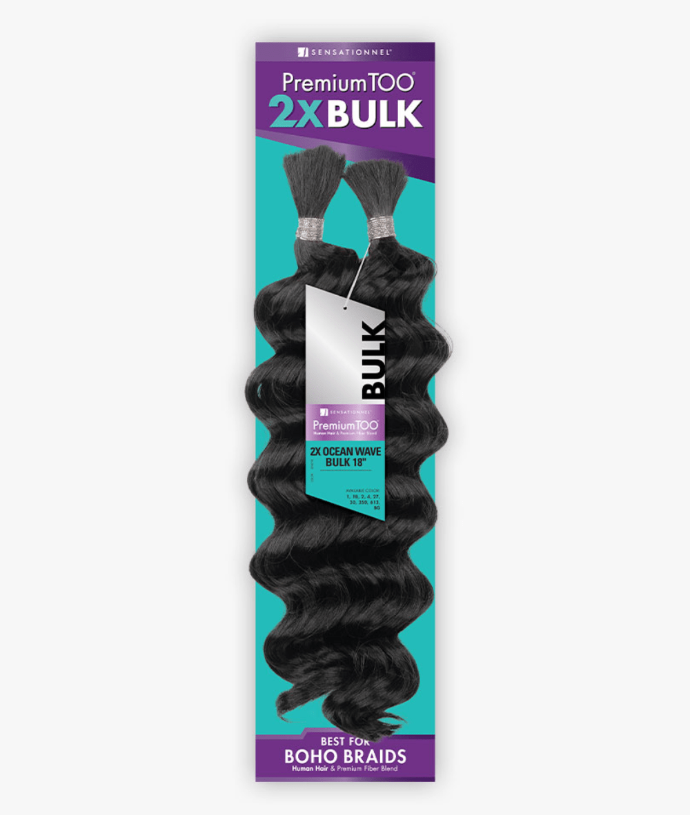Sensationnel Premium Too 2X Human & Premium Blend Ocean - Hair ...