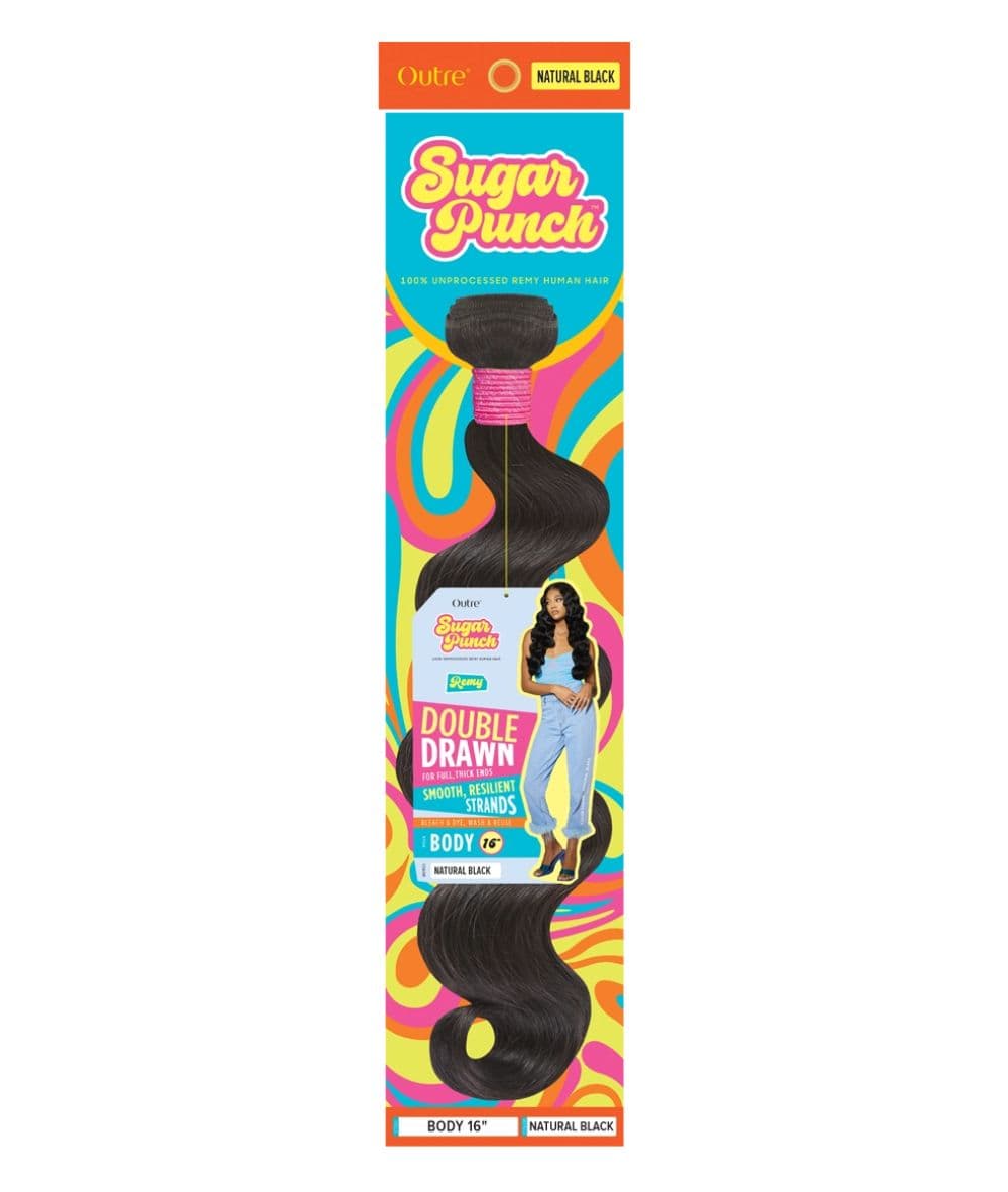 Outre Sugarpunch Remi Human Hair Body - Hair Extensions at Cloré Beauty ...
