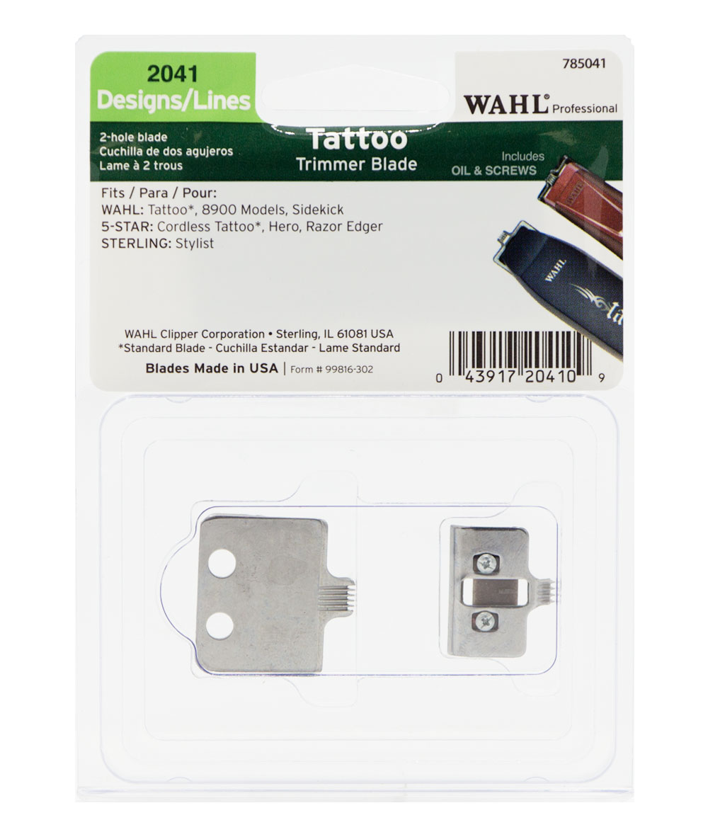 Wahl Tattoo Trimmer Blade [Designs/Lines] - Hair Care - Hair Tools at ...