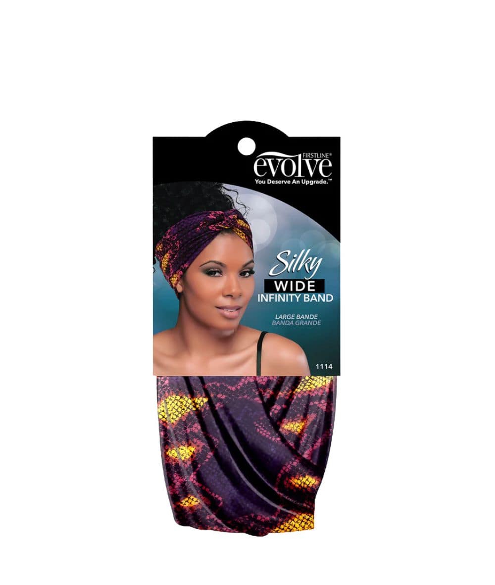 Firstline Evolve Silky Wide Infinity Band [Snakeskin Print] #1114 ...