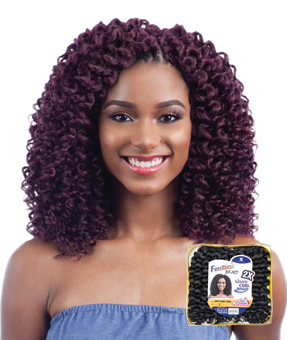 Shake-N-Go Freetress Braid - Soft Baby Curl - Hair Extensions at Cloré ...